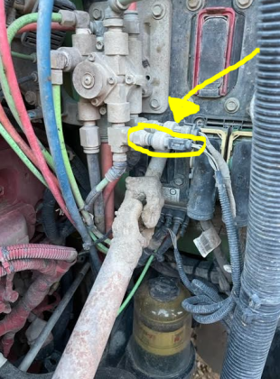 Where are the air pressure sensors for a Peterbilt 567? » Trucking